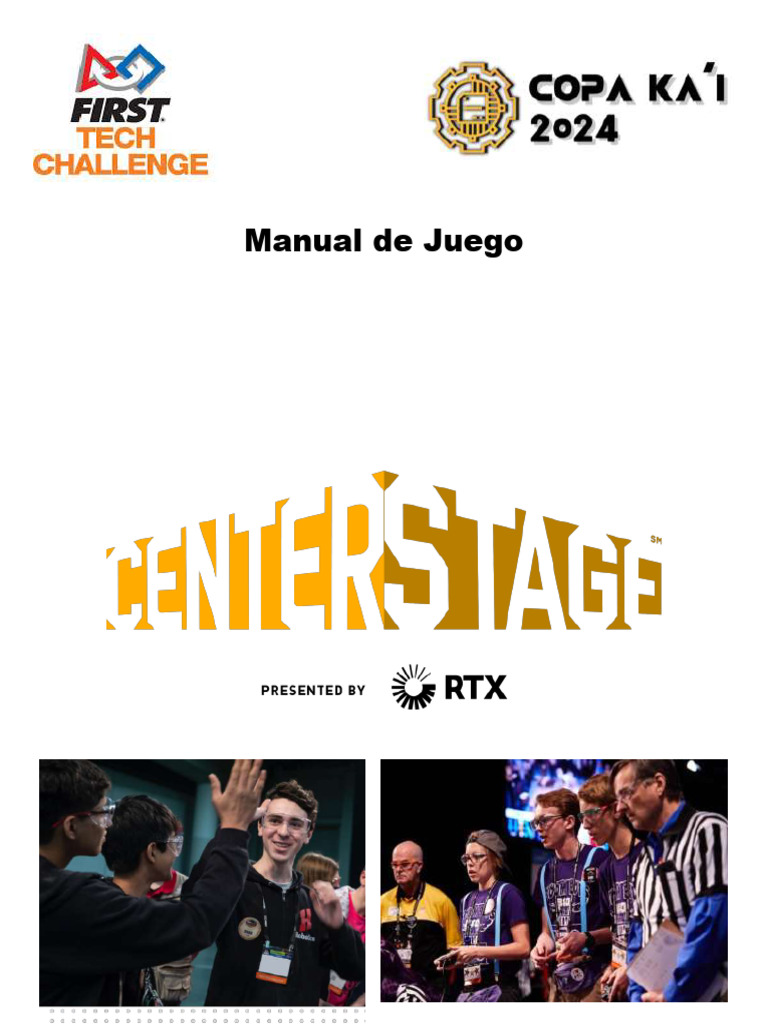 Manual de Juego - Copa Ka - I 2024 | PDF | Robot | Juegos y actividades