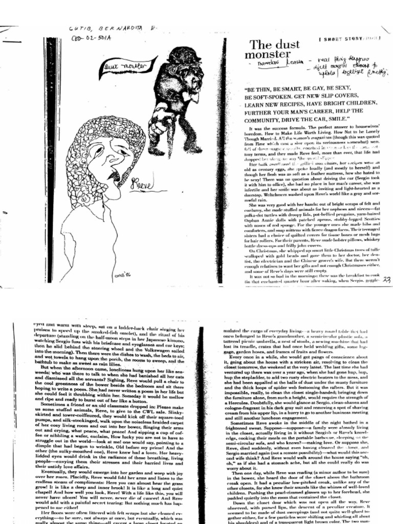 The Dust Monster | PDF