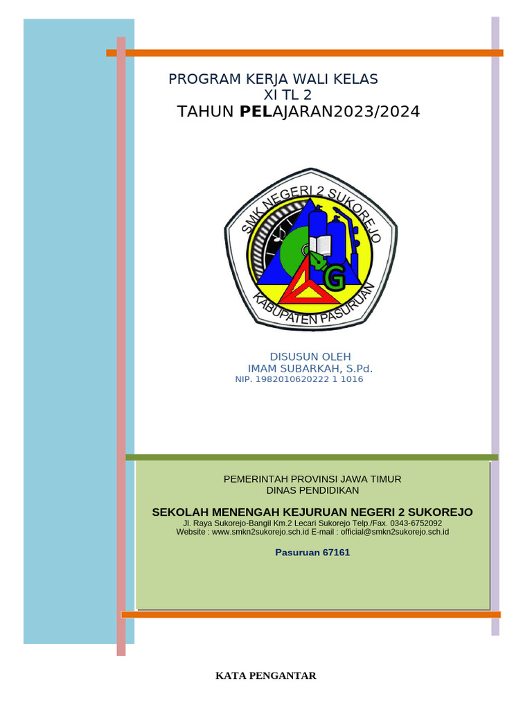 LAPORAN WALIKELAS XITL2 BARKAH Ok | PDF