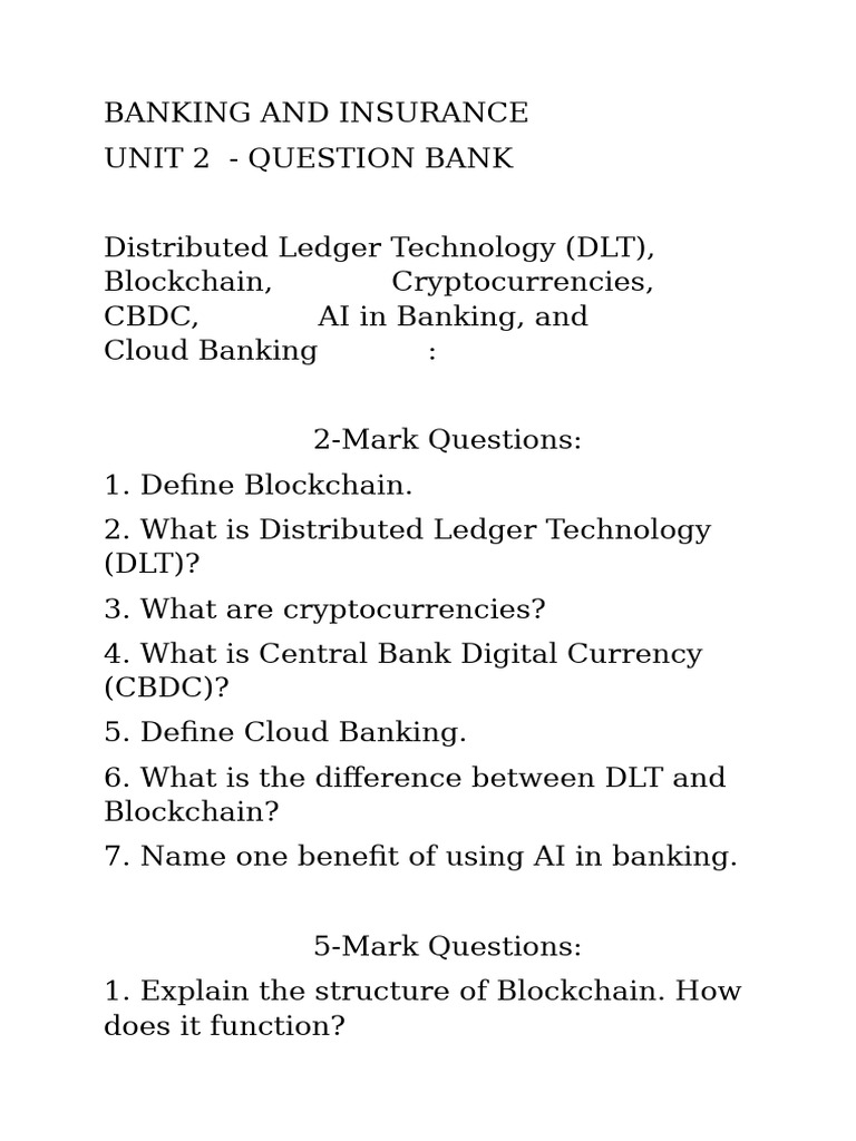 Bi - Unit 2 - QB | PDF