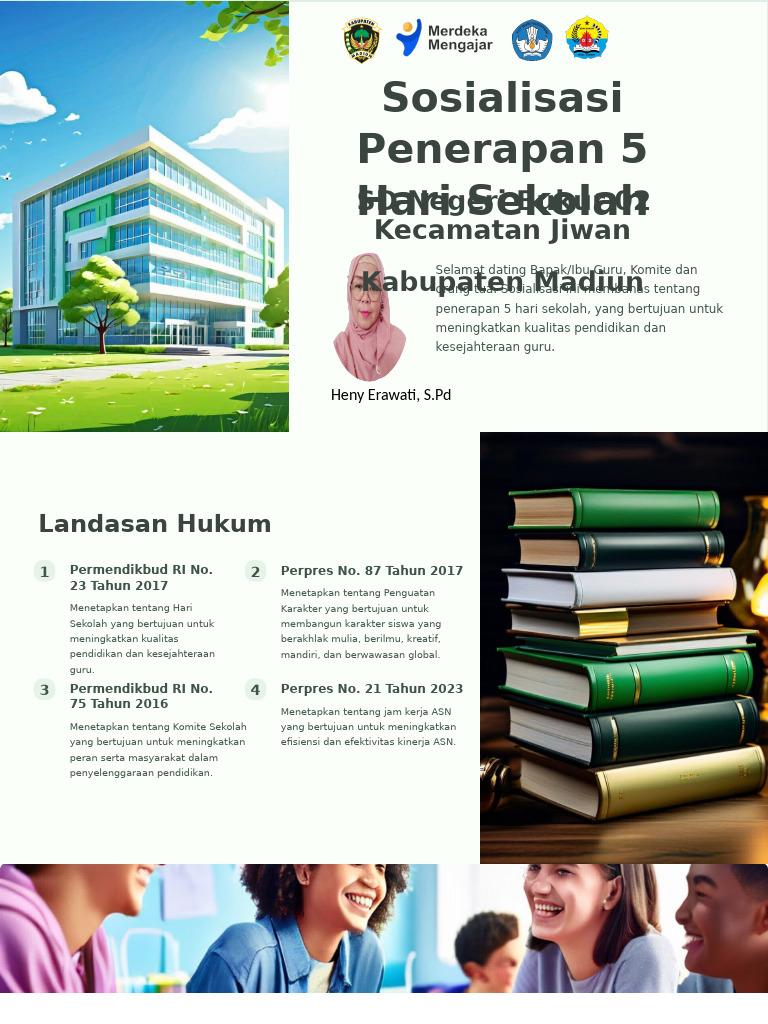 Sosialisasi Penerapan 5 Hari Sekolah | PDF | Pengembangan Diri