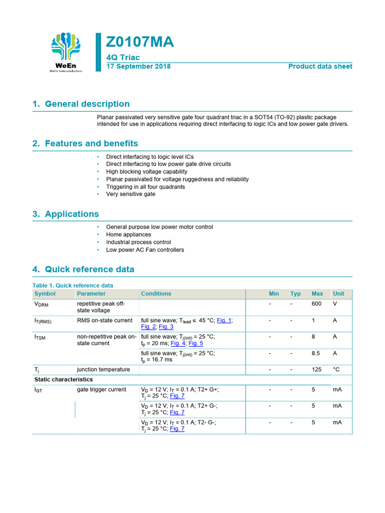 Z0107MA | PDF