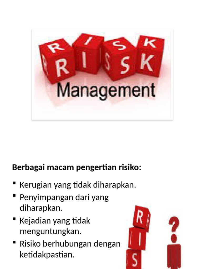 Manajemen Risiko | PDF