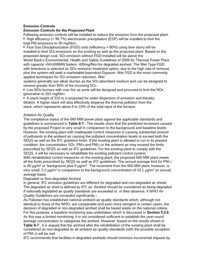 Emission Controls | PDF