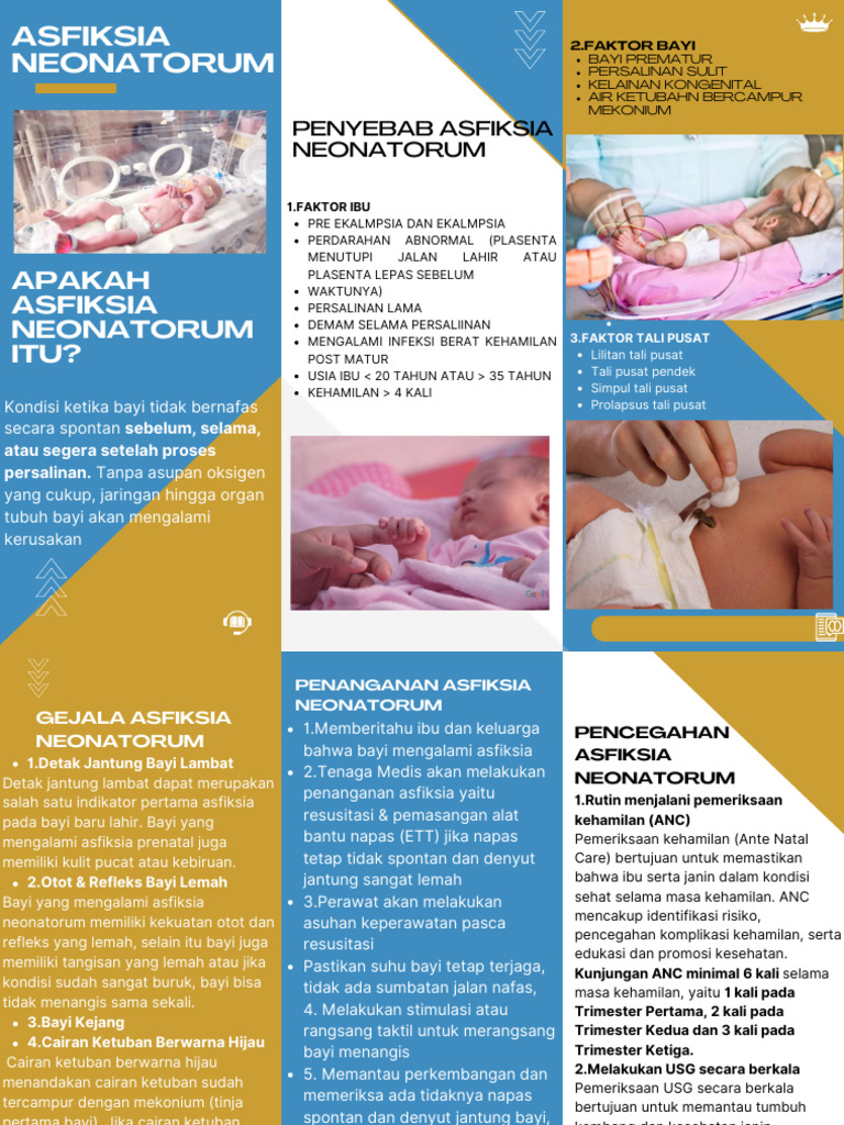 Leaflet Asfiksia | PDF