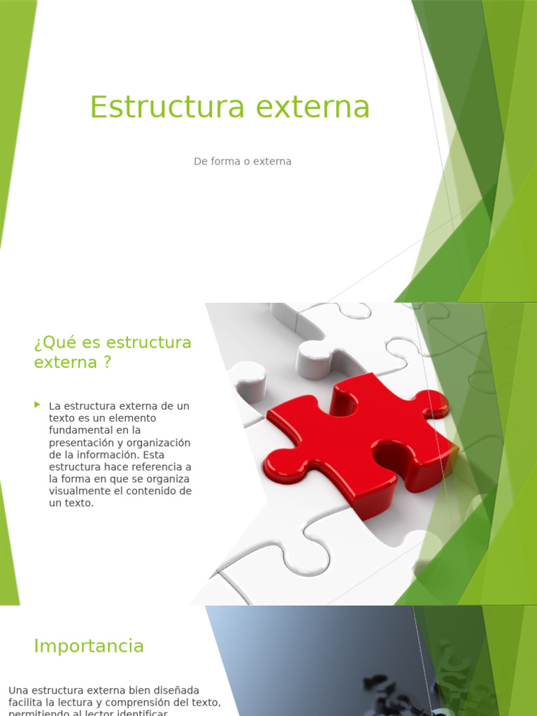 Estructura Externa | PDF