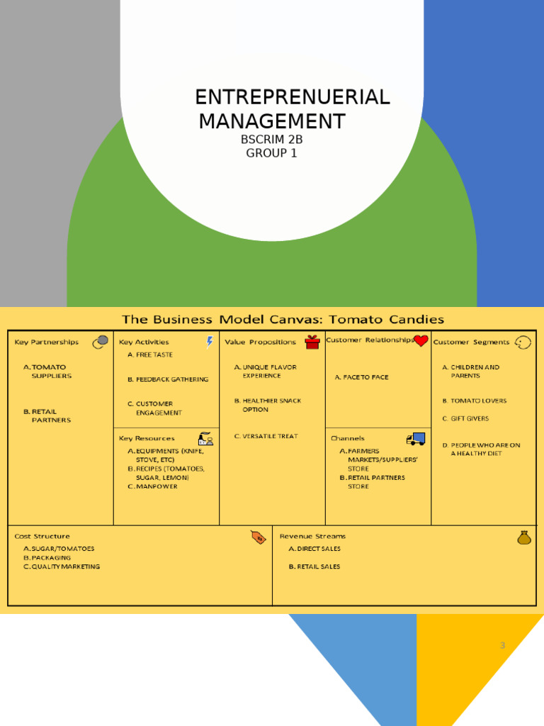 2B-GROUP 1- TOMATO CANDIES | PDF