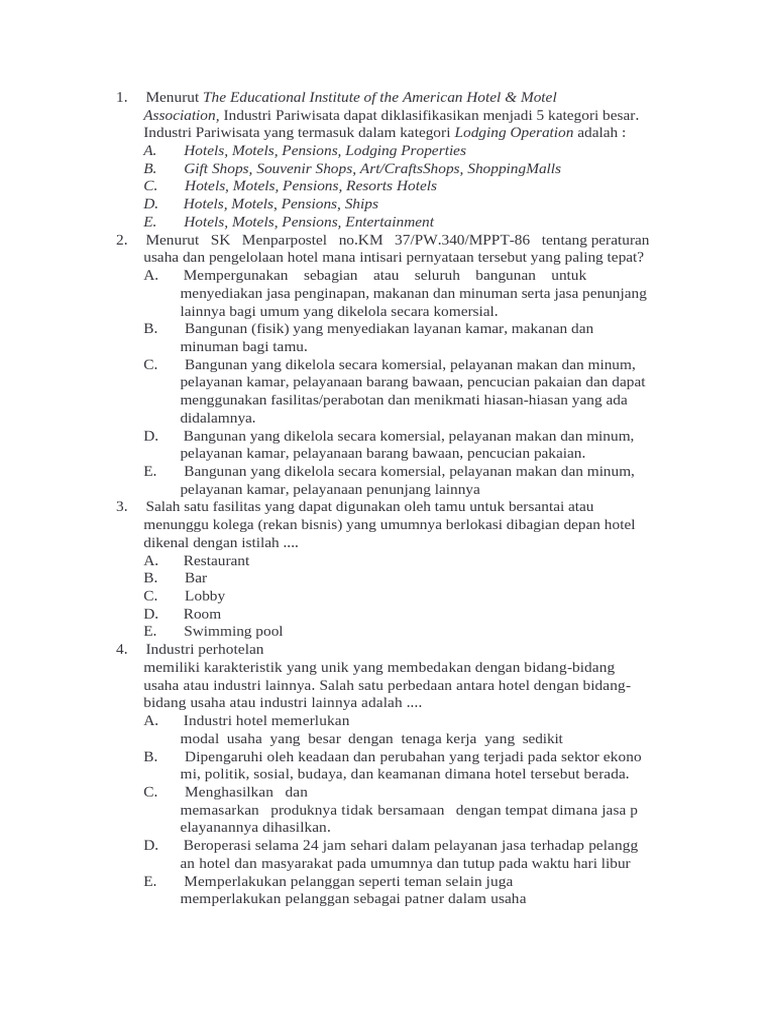 Soal Dasar Keahlian | PDF