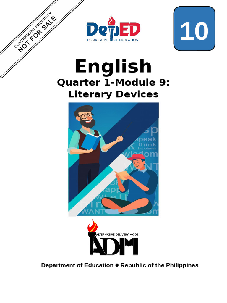 English10 Q1 Mod9 Literary Devices v3 | PDF | Analogy | Metaphor