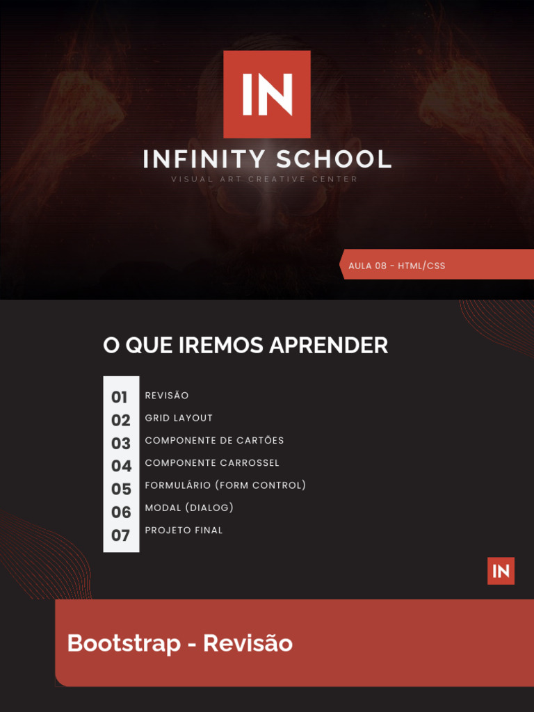 Aula 08 - Bootstrap II - Projeto Final | PDF