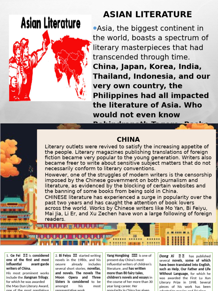 ASIAN LIT Group Topics | PDF