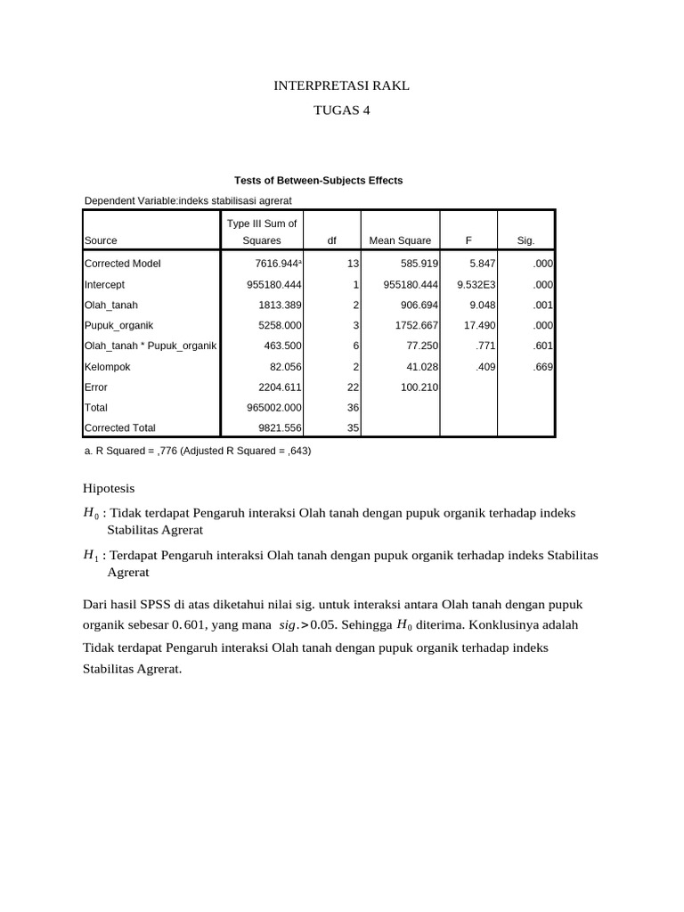 Interpretasi Rakl | PDF