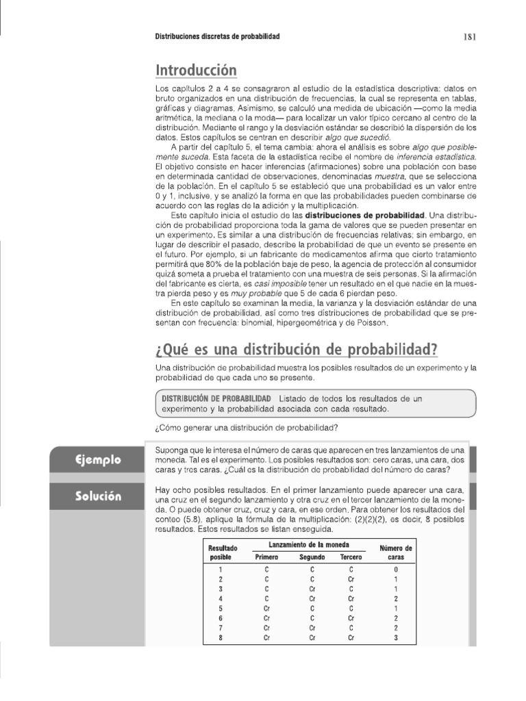 1 - Distribuciones Discretas de Probabilidad | PDF