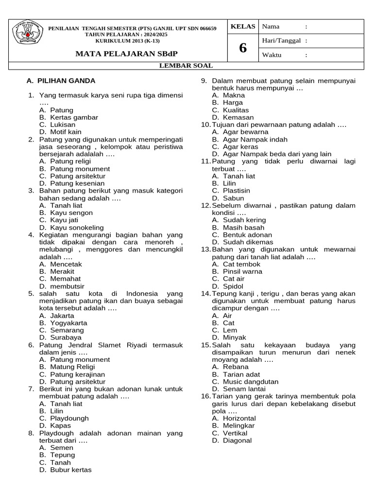 MID SBDP 6 2024 | PDF
