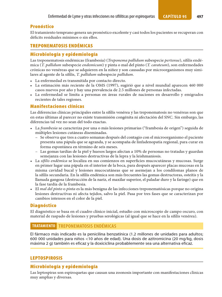 Leptospirosis Harrison Manual | PDF