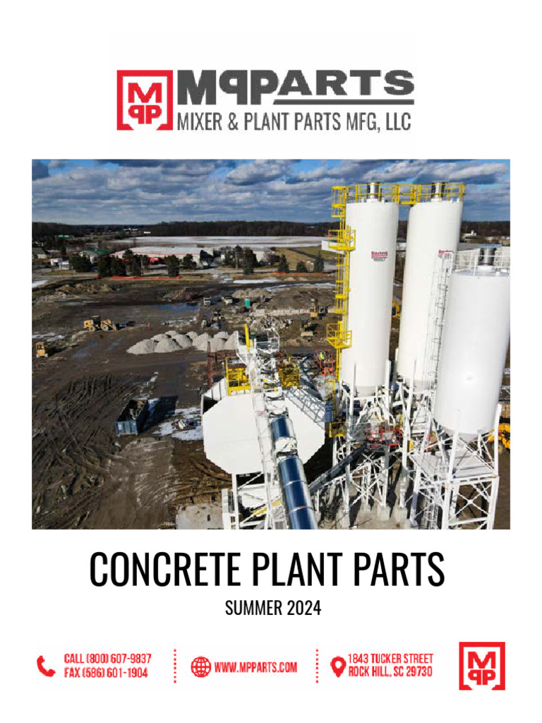 Concrete Plant Parts Catalog | PDF