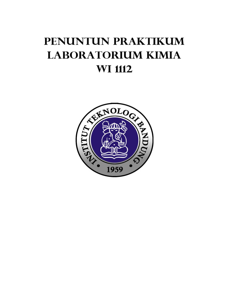 Modul Lab Kimia 2024 | PDF