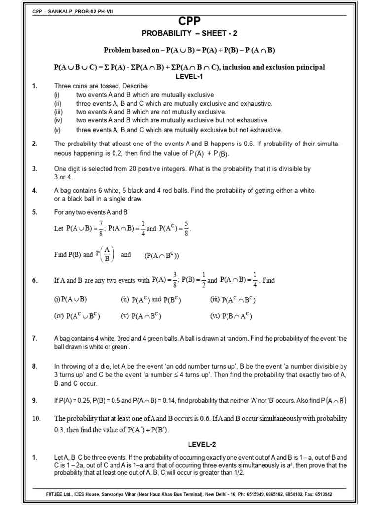 Probability-2 | PDF