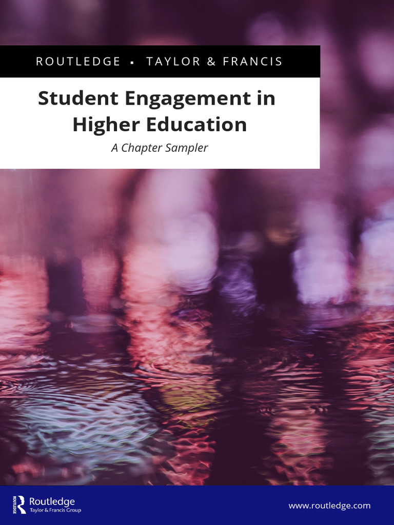 Student Engagement in Higher Education Chapter Sampler | PDF