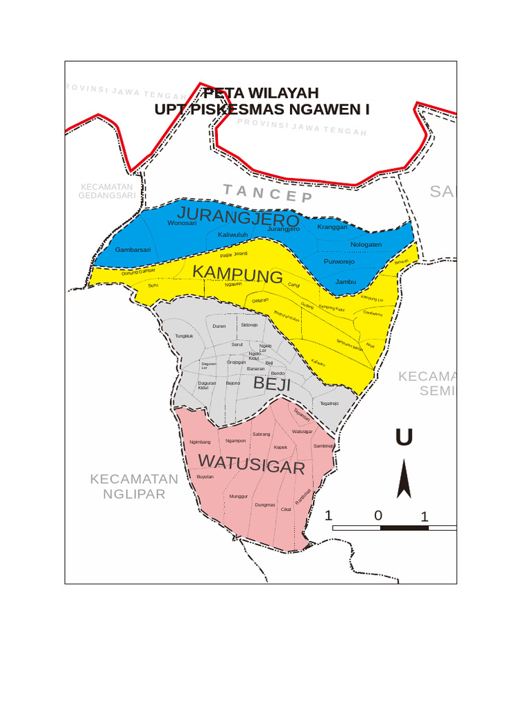 Peta Ngawen 1 Word | PDF