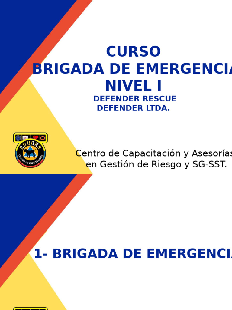 1 - Brigada de Emergencia | PDF