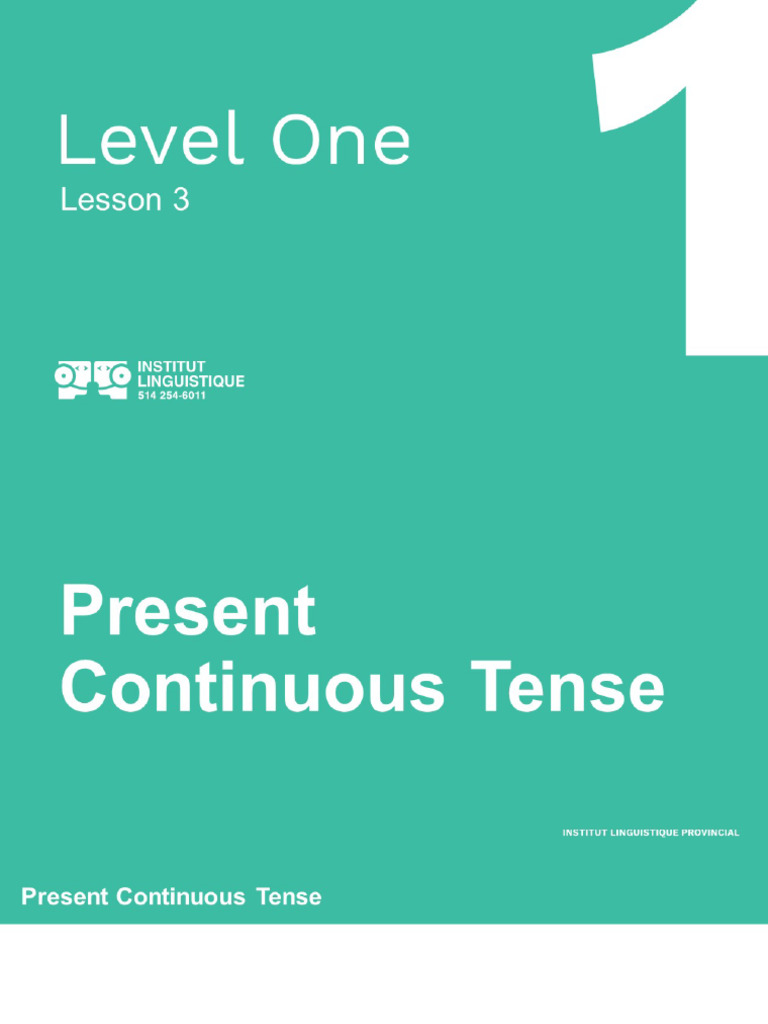 Level 1 Lesson 3 Version Images | PDF