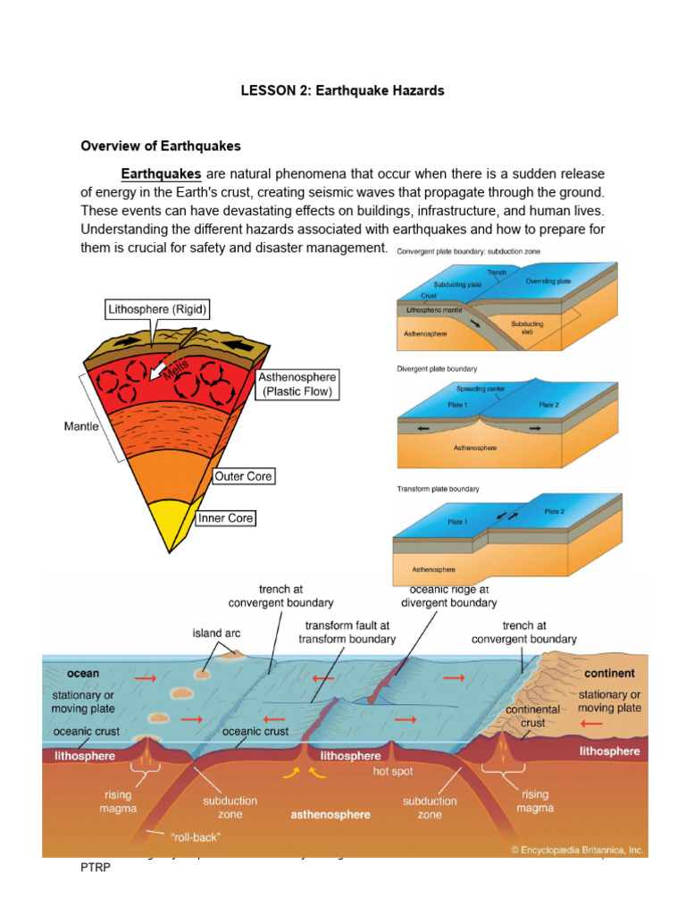 LESSON 2 - Earthquakes | PDF