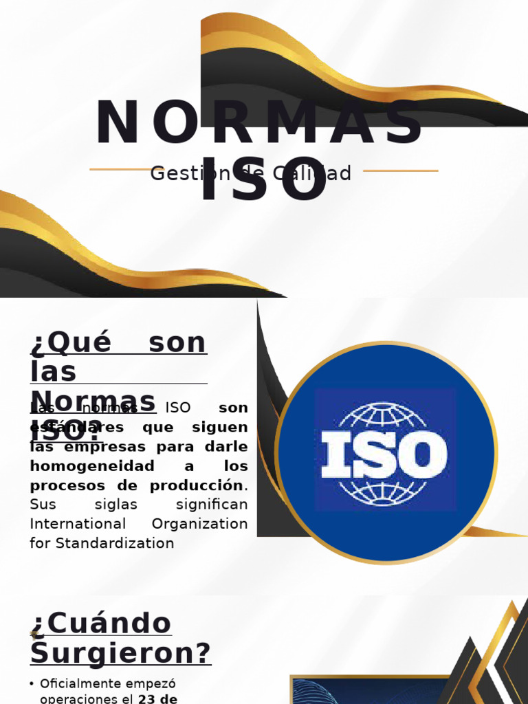 Normas ISO 2 | PDF