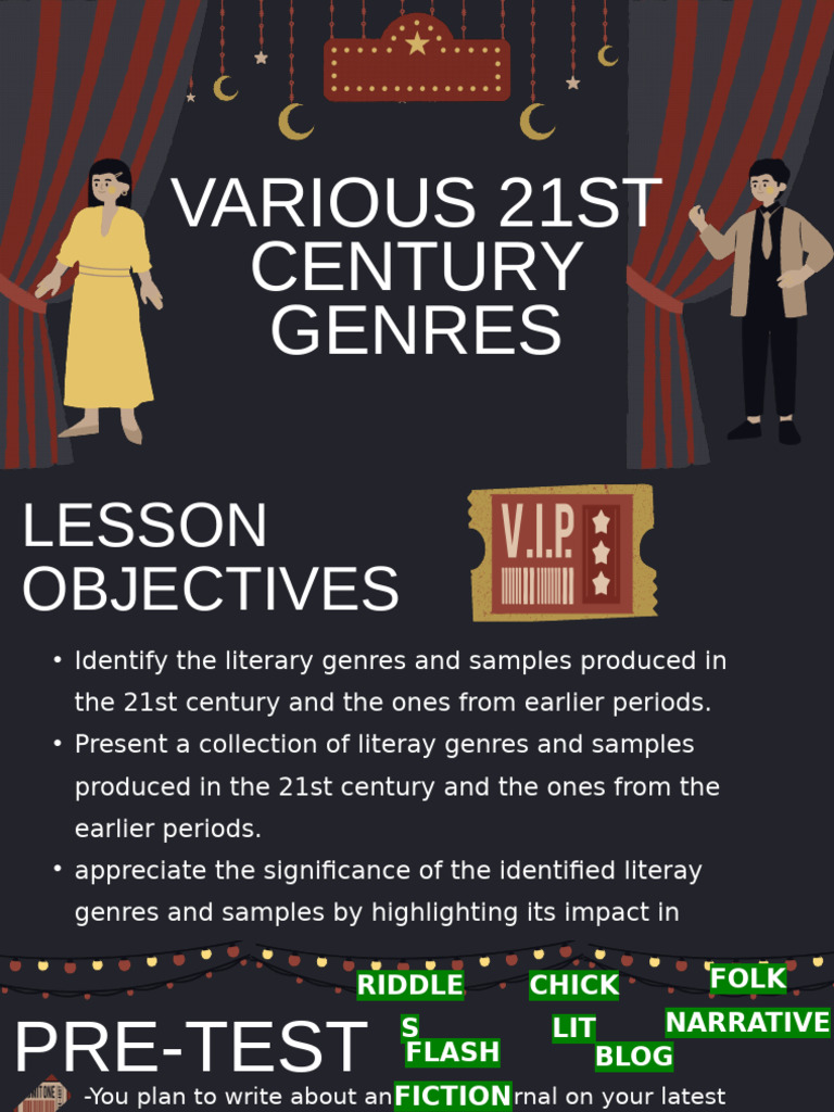 WEEK-3-VARIOUS-21ST-CENTURY-GENRES | PDF