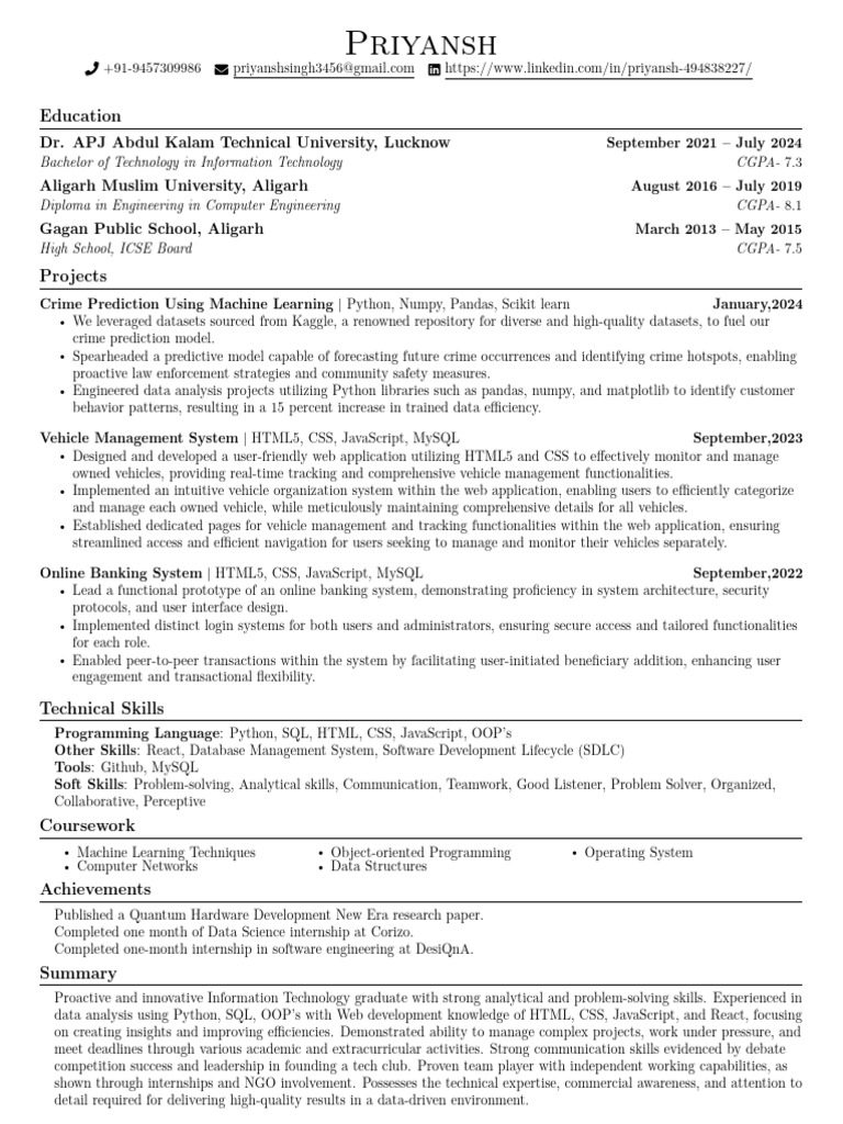 Priyansh Quizizz | PDF