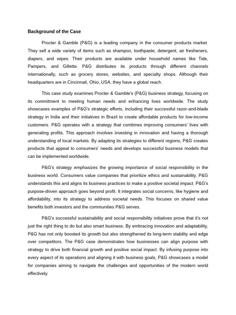 Background of the Case | PDF