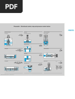 Pneumatics Exercises Solution Sheet | PDF | Cylinder (Engine) | Valve