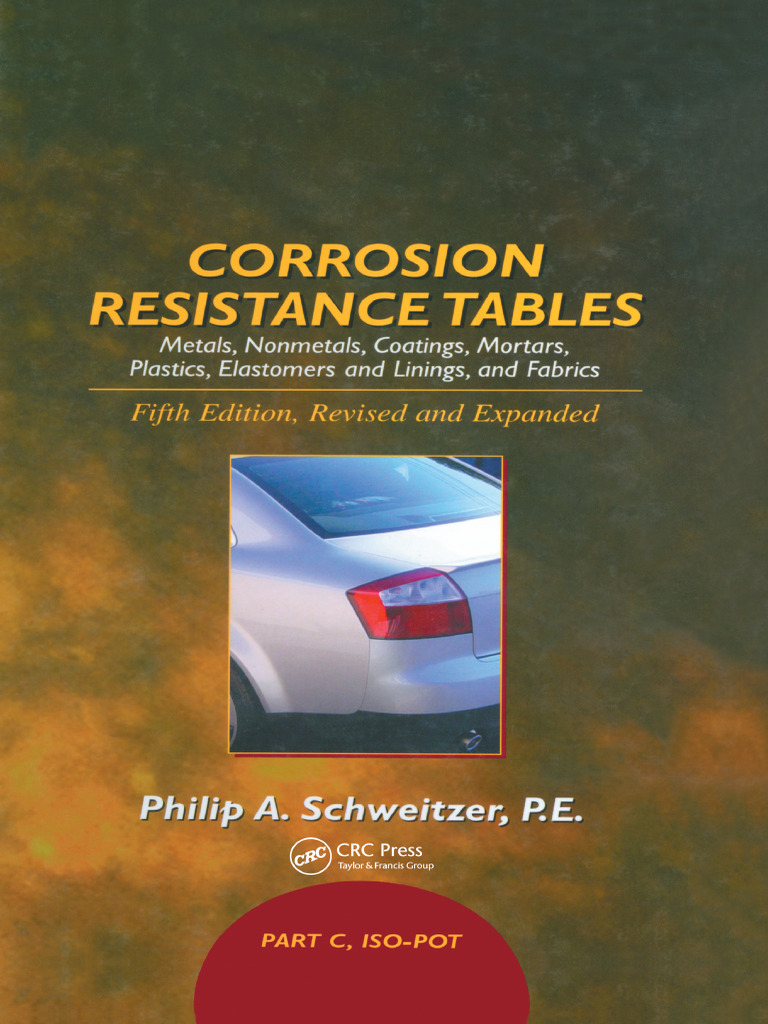 Corrosion Resistance Tables - Part C | PDF