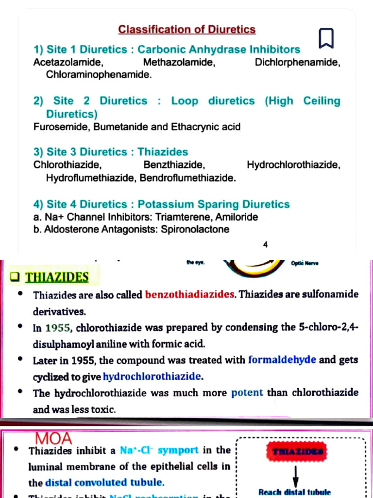 Diuretics Med Chem | PDF