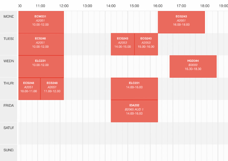 UiTM Timetable Generator 10 05 2024 | PDF