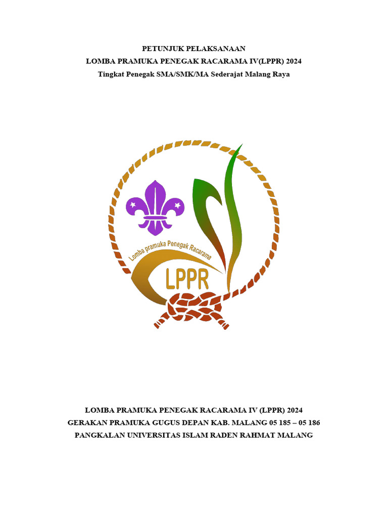 Petunjuk - Pelaksanaan LPPR IV 2024 | PDF