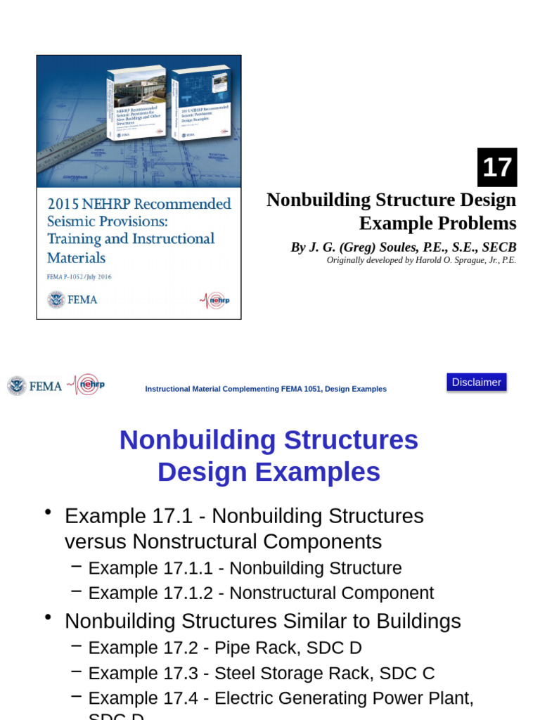 CH17 - Nonbuilding Structures - Design Examples - Comp | PDF