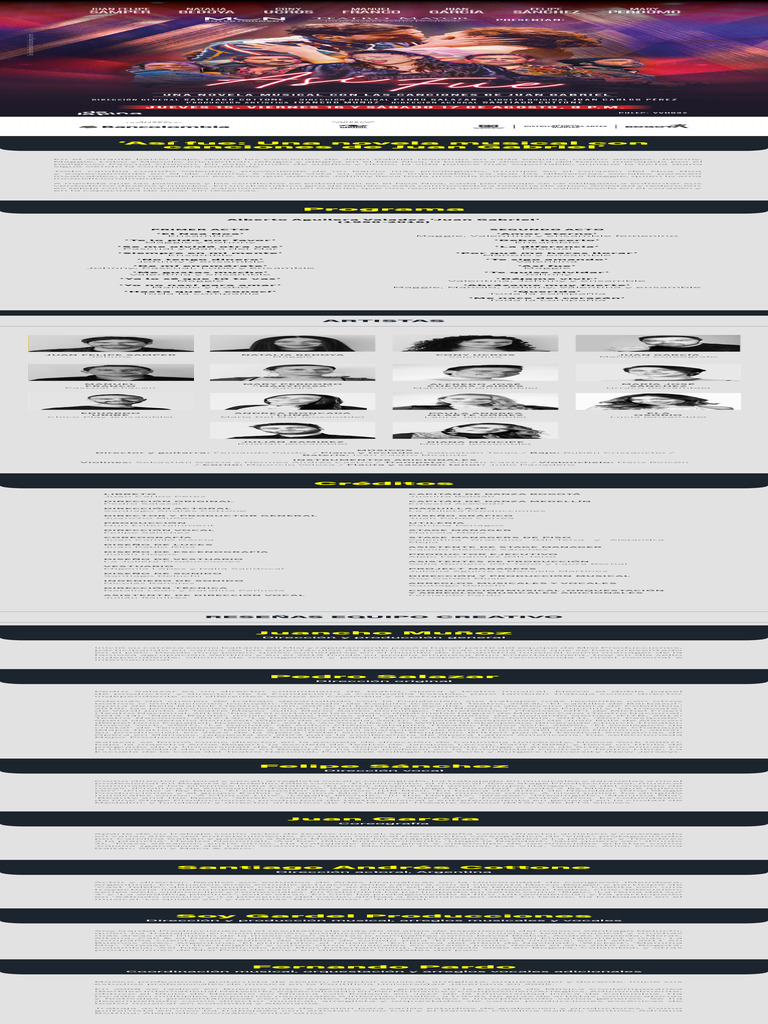 Amor y Música en El Noa Noa | PDF | Teatro musical | Colombia