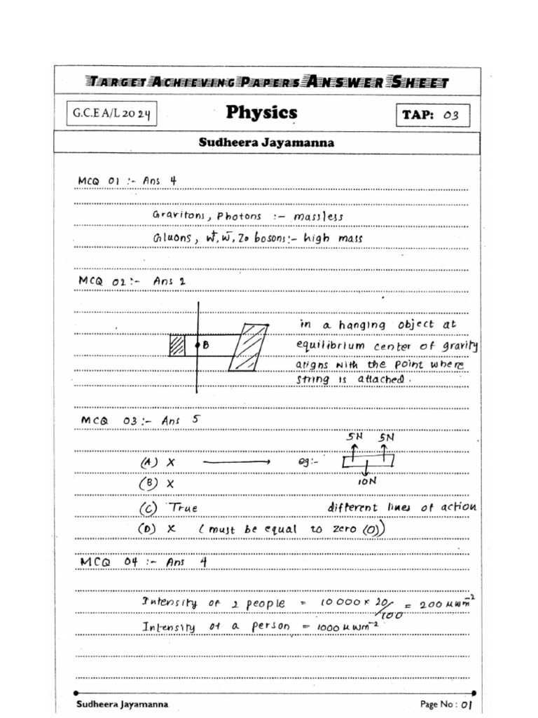 2024 TAP 3 Marking Scheme | PDF