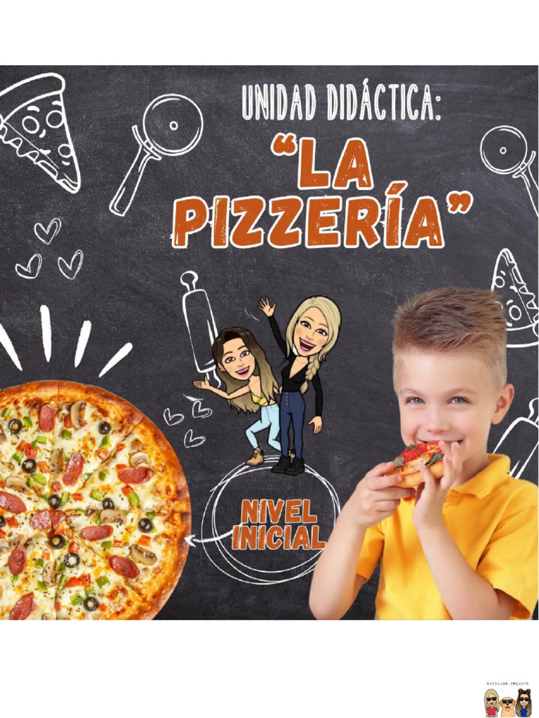 UNIDAD DIDÁCTICA. LA PIZZERÍA DEISEÑO 2023. NIVEL INICIAL | PDF