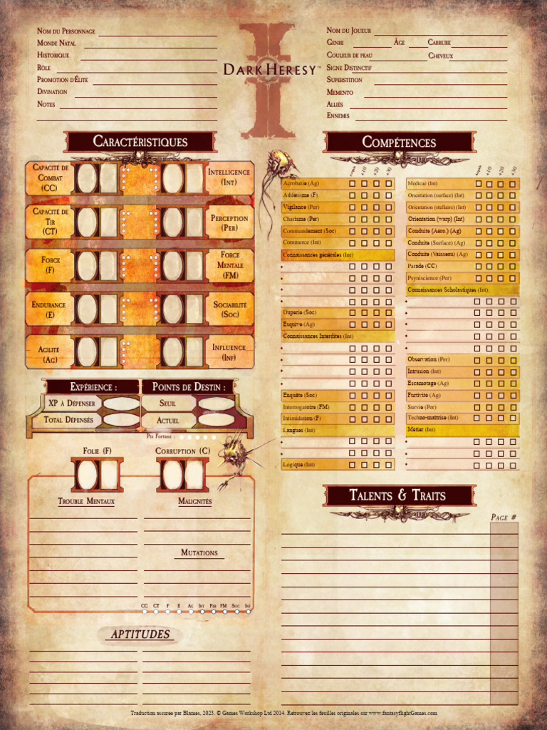 FR Dark Heresy | PDF