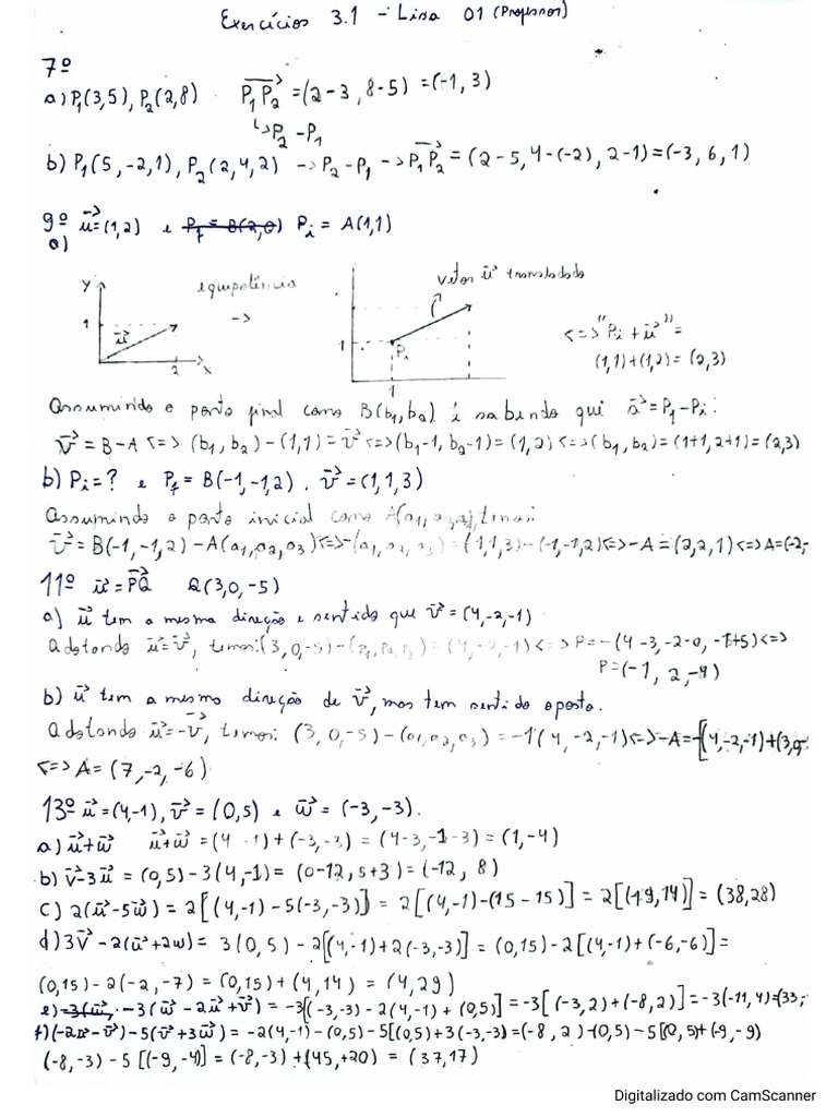 Algebra Linear Cap3 | PDF
