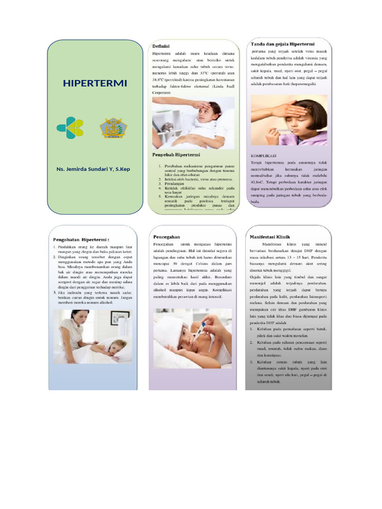 Leaflet Hipertermi | PDF