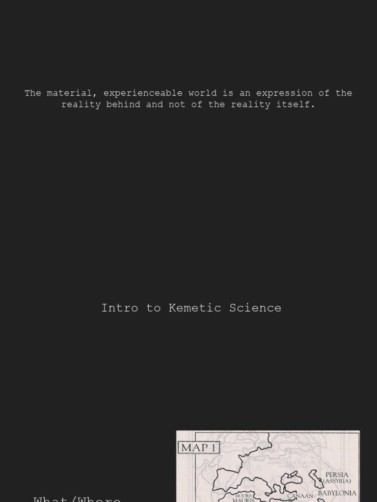 Intro+to+Kemetic+Science +Workshop+I | PDF
