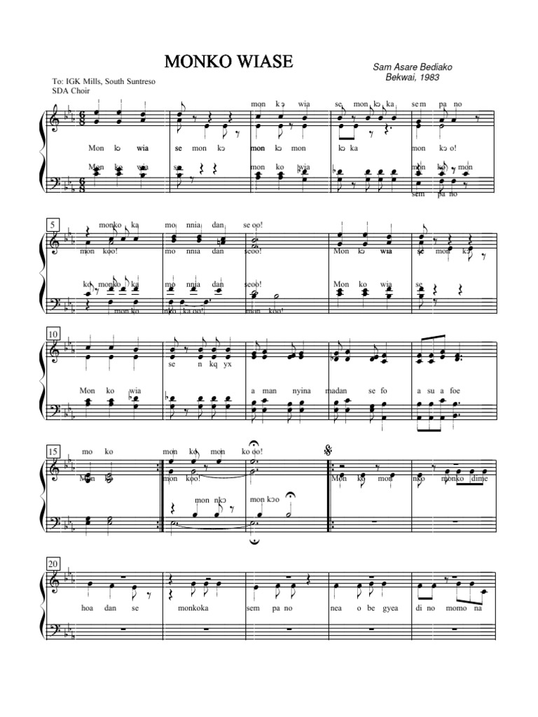 Monko Wiase | PDF | Languages Of The United Kingdom | Lexicology