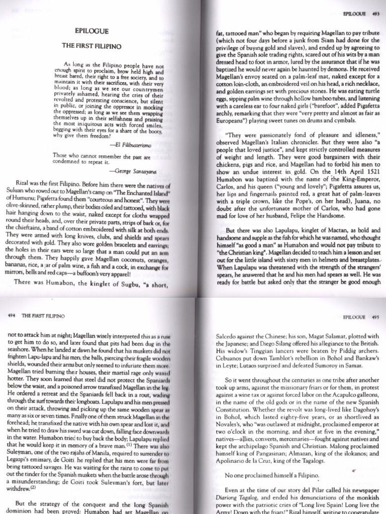 First Filipino by Leon Ma. Guerrero | PDF