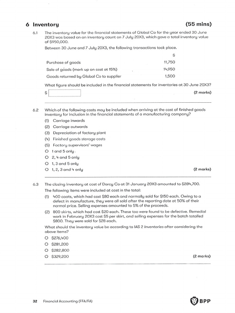 Assets (IAS 2 IAS 16 IAS 38) | PDF