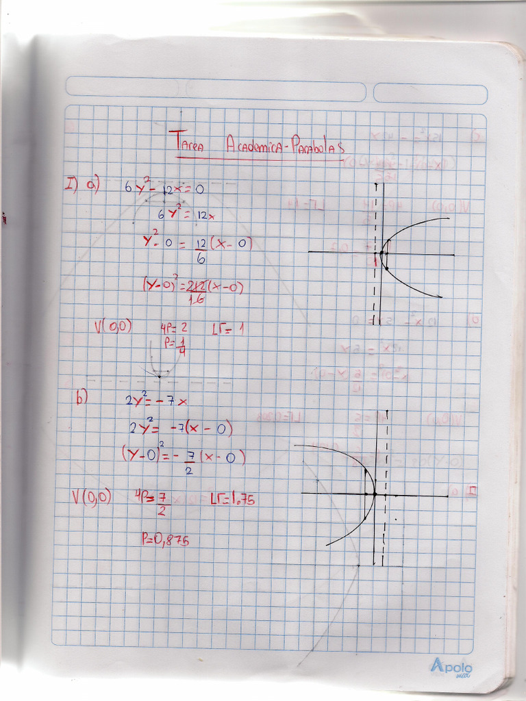 Parabola Parte 1 | PDF