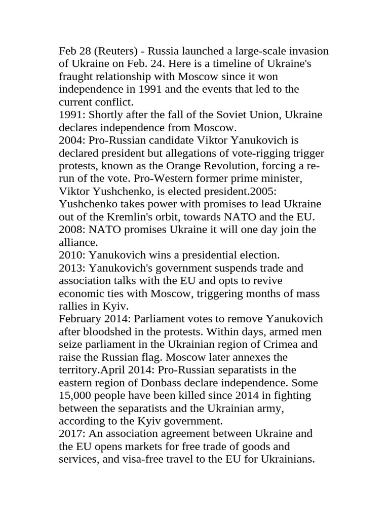 Ukraine X Russia | PDF