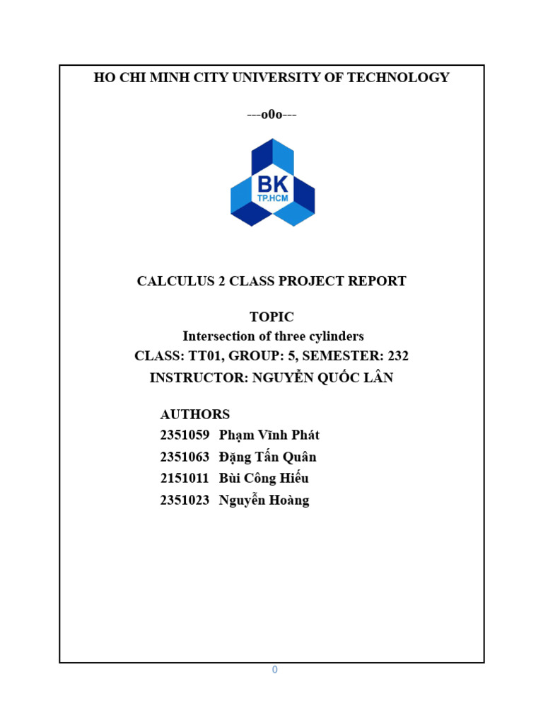 Calculus 2 MT1022 k232 TT01 Group5 Intersection - of - Three ...